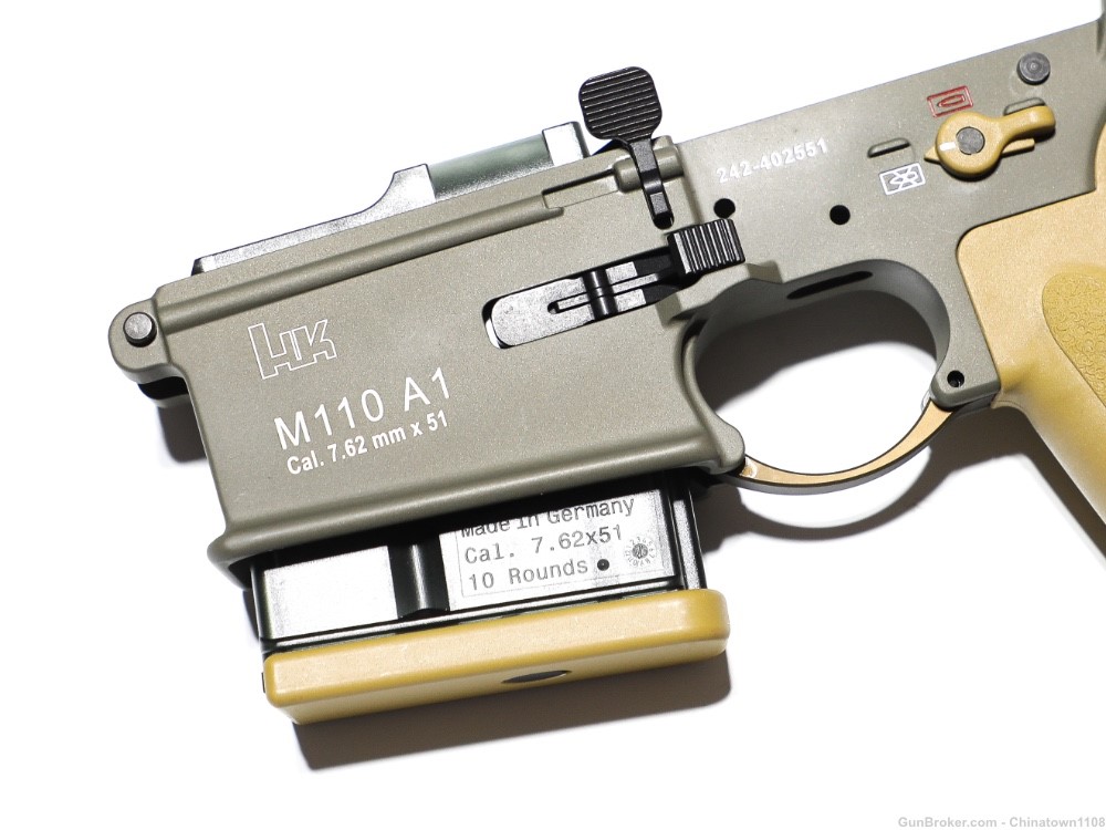 Heckler & Koch M110a1 SDMR CSASS Lower Receiver - HK Frames at ...