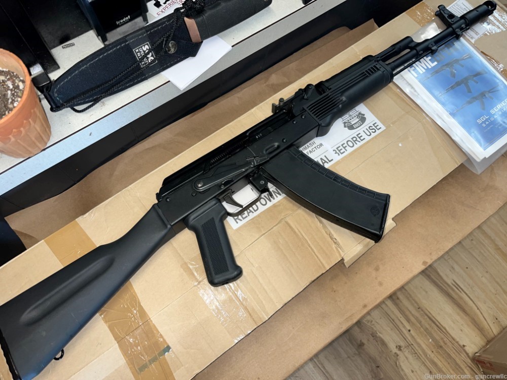 Izhmash Saiga SGL31-68 Russia FIME AK-74 SGL-31 5.45x39 AK74 RARE ...