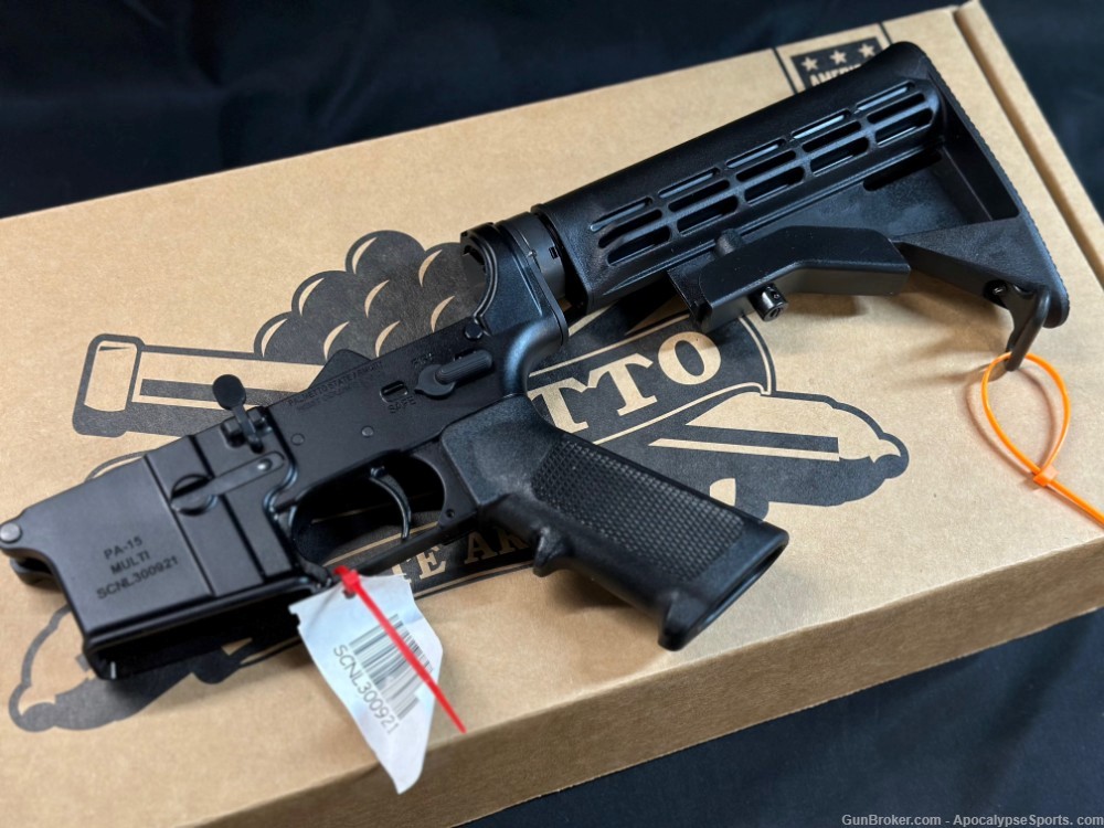 PSA AR15 Complete Lower Palmetto State Armory PA15 Stealth Lower PA-15 ...