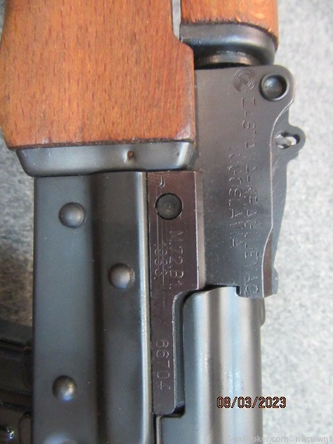 JAMES RIVER JR-M72B1 ZASTAVA YUGO YUGOSLAVIA AK-47 7.62X39MM RIFLE W ...