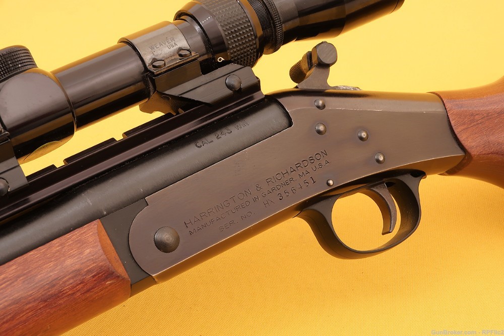 Harrington & Richardson (H&R) Handi-Rifle - 243 Win - Single Shot ...