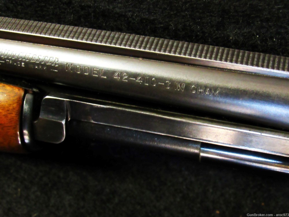 Winchester Model 42 Deluxe Solid Rib Rare Gun - Nice ! - Curios ...