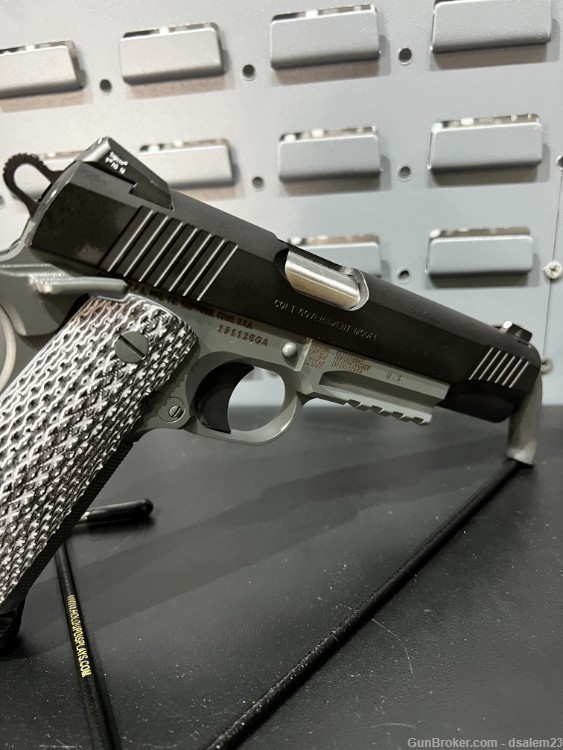 Colt 1911 Government Rail Gun M45A1 O1070CQB Two Tone 45 ACP - Semi ...