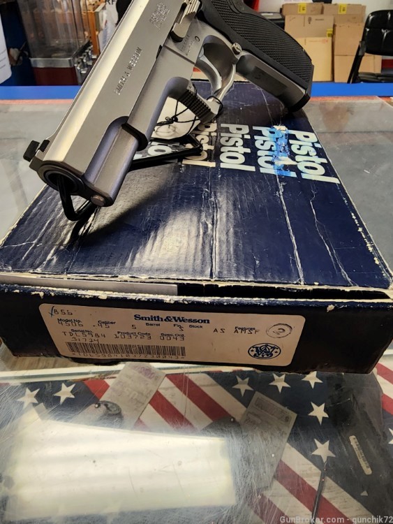 Smith and wesson 4506 - Semi Auto Pistols at GunBroker.com : 1027947522