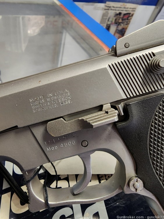 Smith and wesson 4506 - Semi Auto Pistols at GunBroker.com : 1027947522