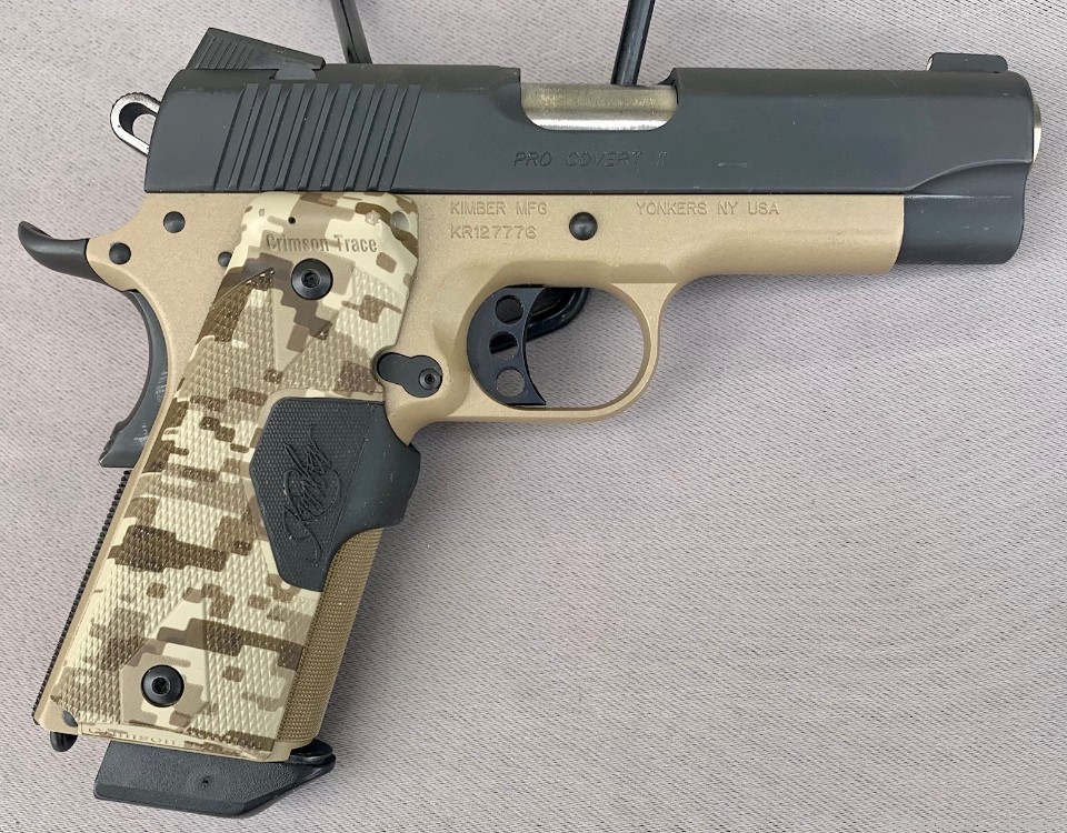 Kimber Pro Covert II - .45ACP 4" bbl w/ Crimson Trace & 5 mags - No Res ...