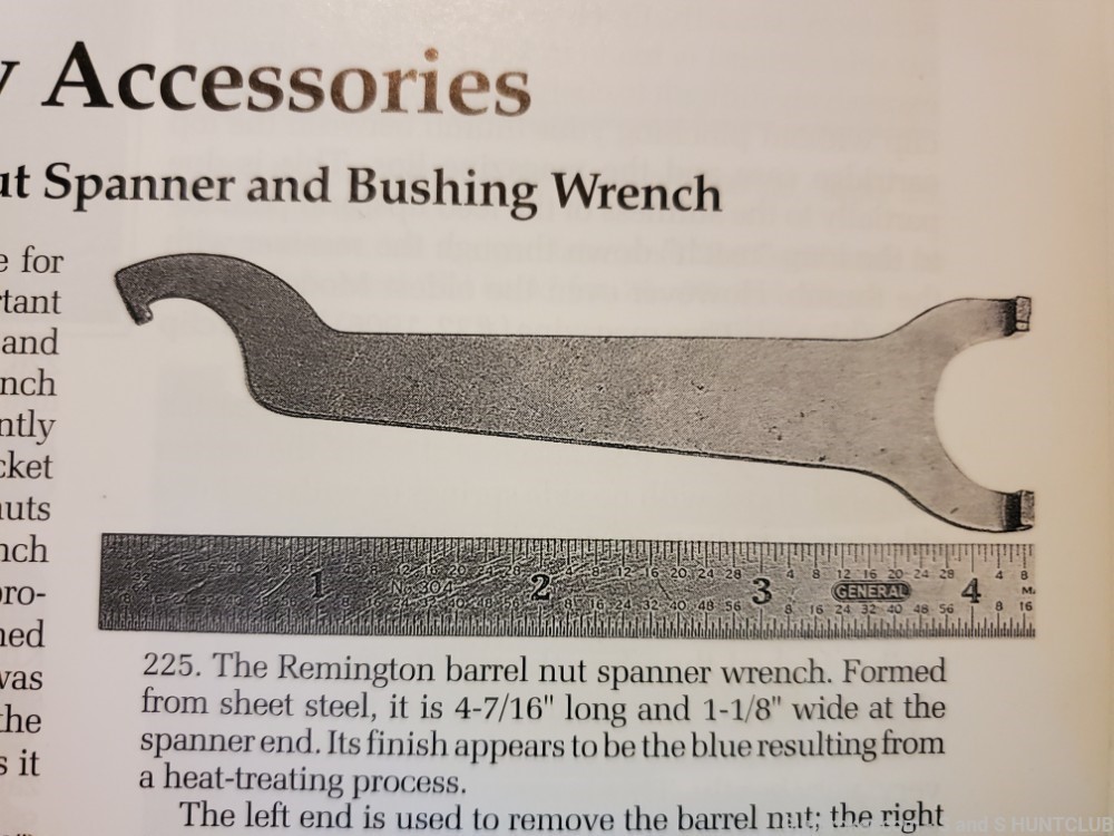 Remington Model 8 & 81 Woodsmaster SPANNER NUT & BARREL BUSHING WRENCH ...
