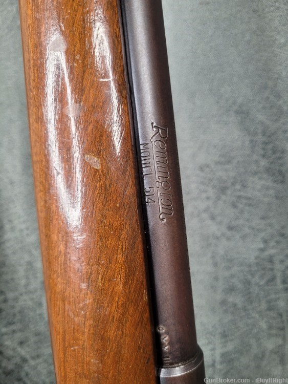 Remington 514 .22 LR Smoothbore Single Shot Bolt Action Rifle - Single ...