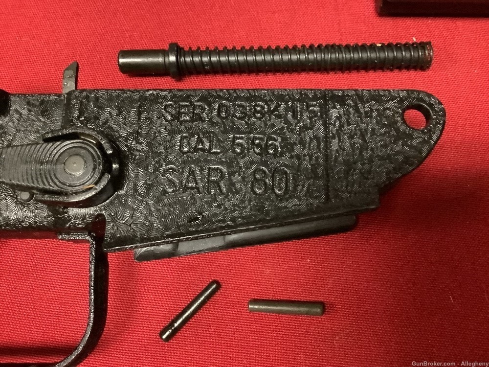 SAR80 Singapore Assault Rifle Parts Set. SAR-80 - Class 3 Parts ...