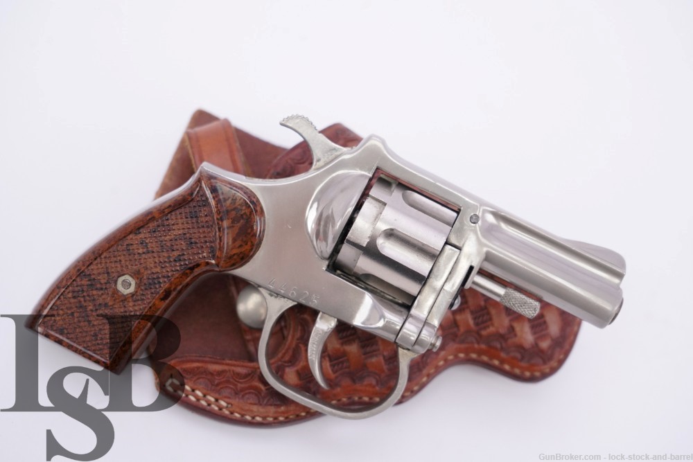 German Liberty Arms Model 21 Nickel .22 LR 2.18” Double Action Revolver ...