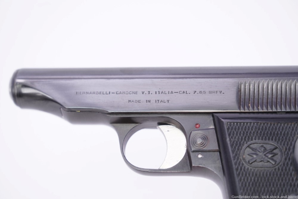 V Bernardelli Standard 7.65 .32 ACP Striker-Fired Pistol, MFD 1952 C&R ...