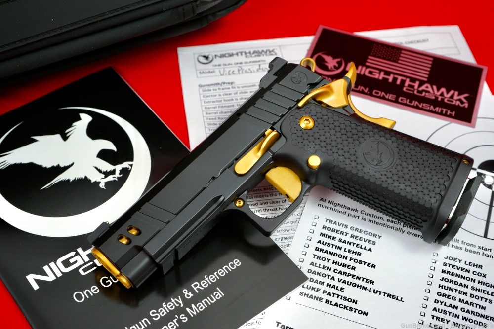 1 of A Kind Nighthawk Custom Vice President 2011 DOUBLE STACK Commander ...