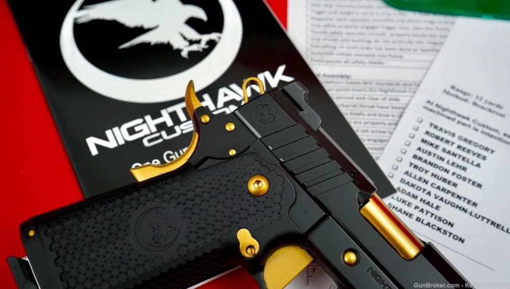 1 of A Kind Nighthawk Custom Vice President 2011 DOUBLE STACK Commander ...