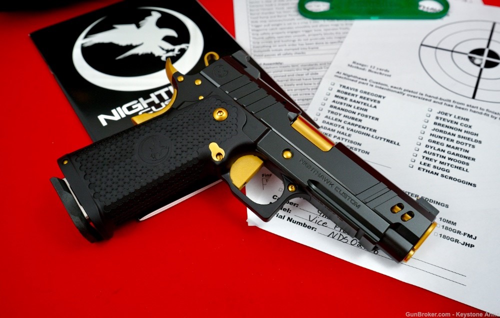 1 of A Kind Nighthawk Custom Vice President 2011 DOUBLE STACK Commander ...