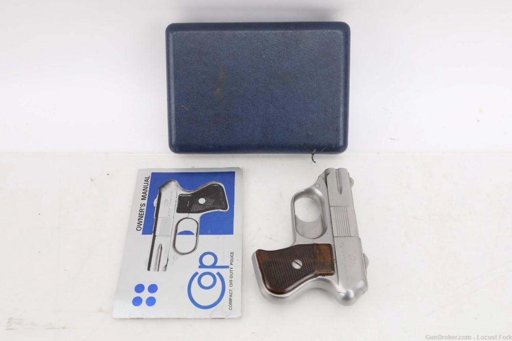 COP Inc. 357 Mag 4 Barrel Derringer Stainless Pepperbox LIKE NEW ...