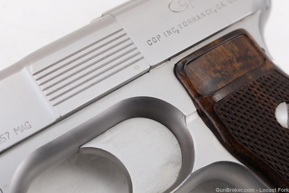 COP Inc. 357 Mag 4 Barrel Derringer Stainless Pepperbox LIKE NEW ...