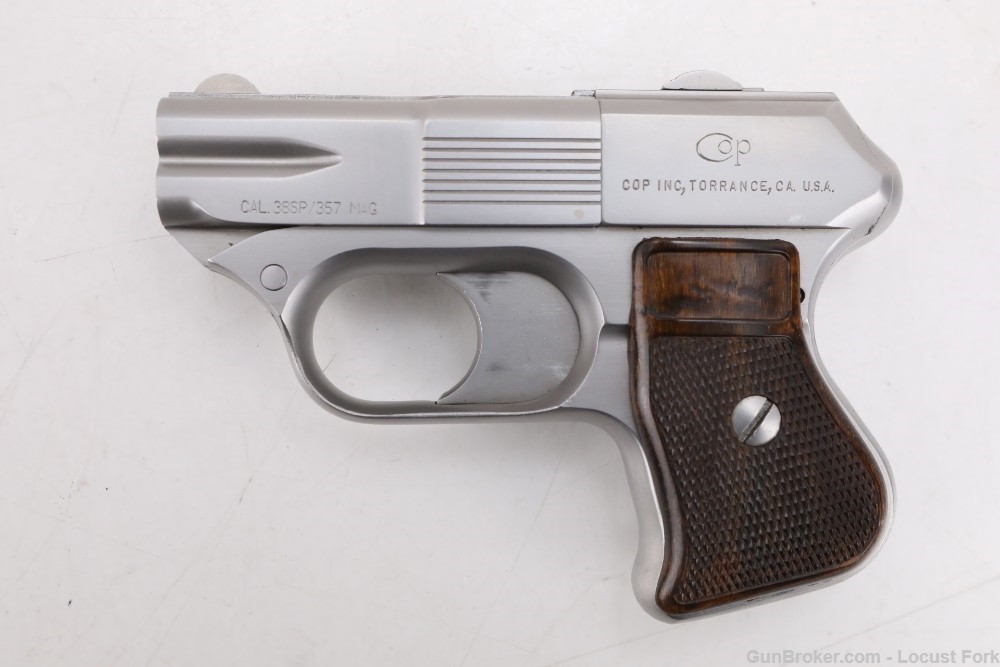 COP Inc. 357 Mag 4 Barrel Derringer Stainless Pepperbox LIKE NEW ...