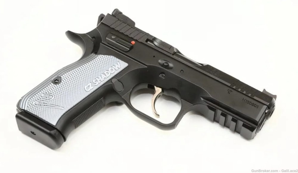 CZ-USA Shadow 2 Compact 9mm 4" 15rd Optic Ready Pistol - Black | Grey - Semi Auto Pistols at ...