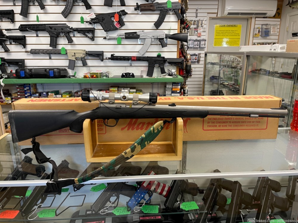 Marlin MLS-50 unfired with box - Black Powder Rifles & Muzzleloader ...