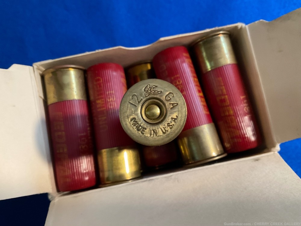 Vintage 1981 federal ducks unlimited DU shotgun shell ammo box full 81 ...