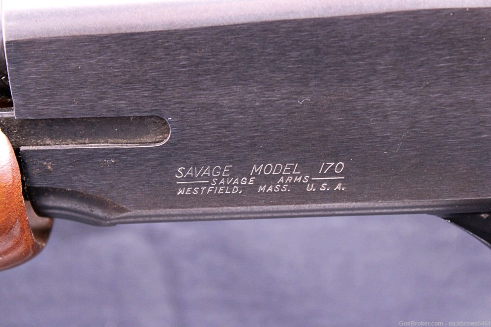 RARE 1970 SAVAGE MODEL 170 30-30 WIN 22" BBL EARLY MODEL SLIDE ACTION ...