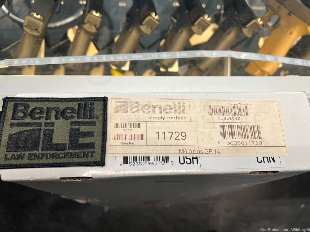 Benelli 11729 LE M4 SBS Entry Shotgun 12G 5RD 14" NIB* NFA Items ...
