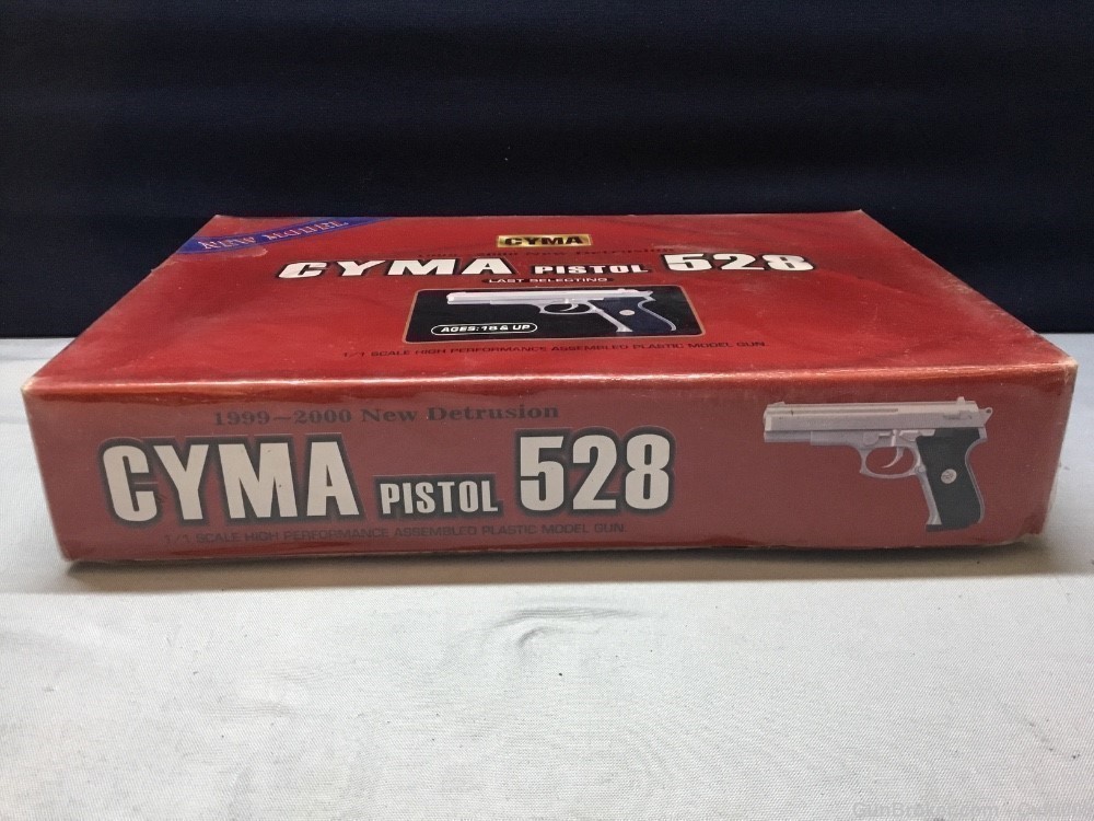 CYMA Pistol 528 6mm BB 1:1 Scale Double Action Semi Auto Design See ...
