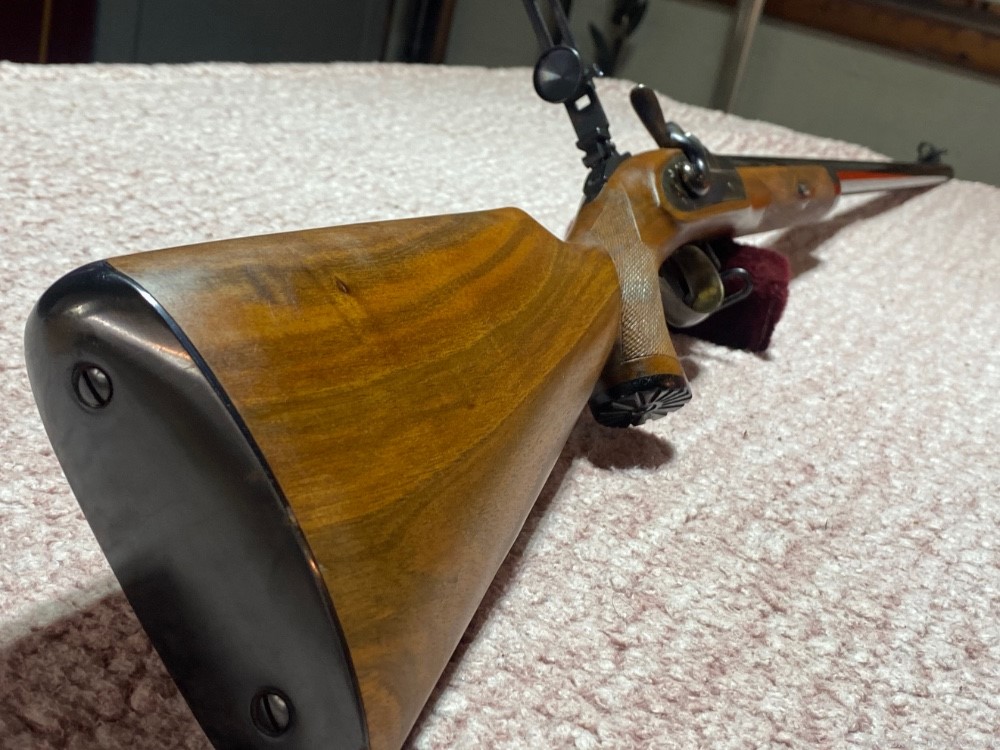 Pedersoli GIbbs rifle. 45. Target rifle (never fired) - Black Powder ...