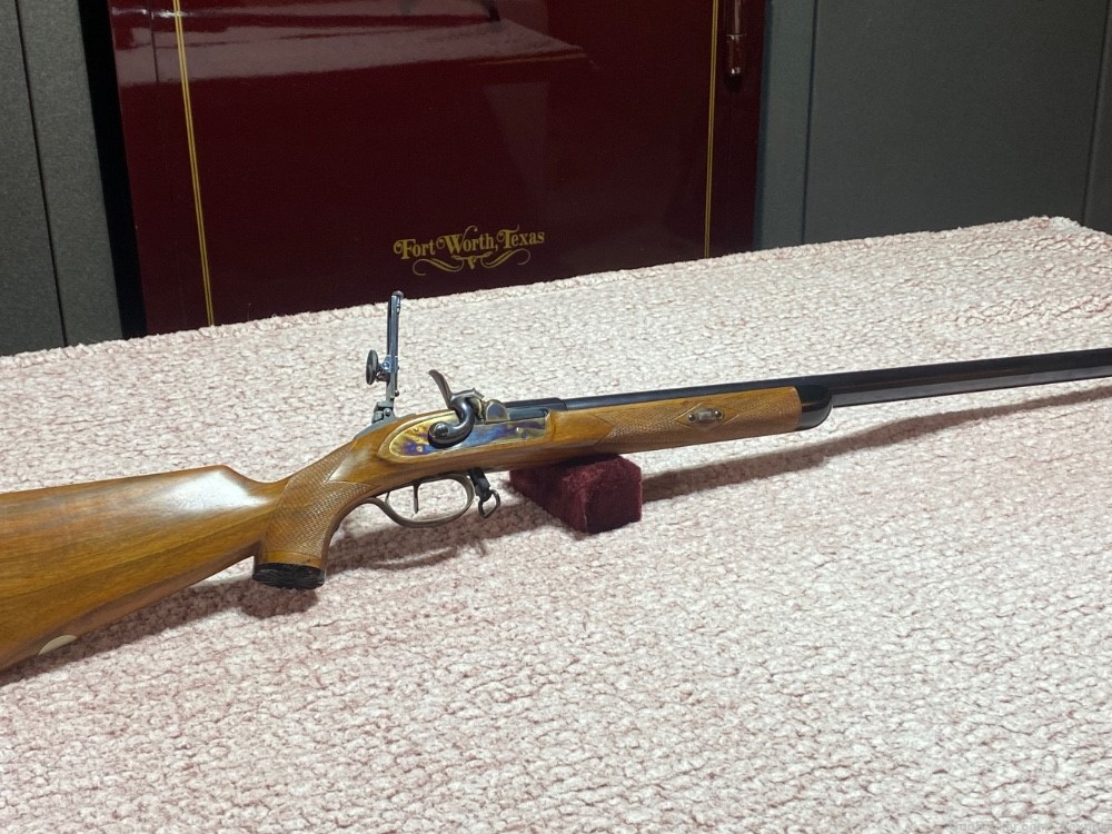 Pedersoli GIbbs rifle. 45. Target rifle (never fired) - Black Powder ...