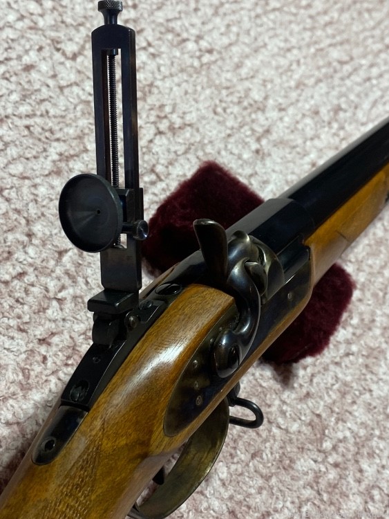 Pedersoli GIbbs rifle. 45. Target rifle (never fired) - Black Powder ...