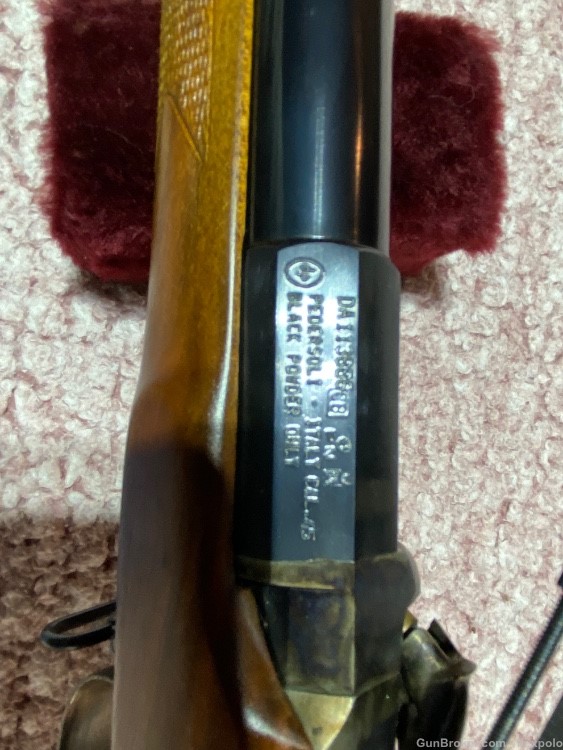 Pedersoli GIbbs rifle. 45. Target rifle (never fired) - Black Powder ...