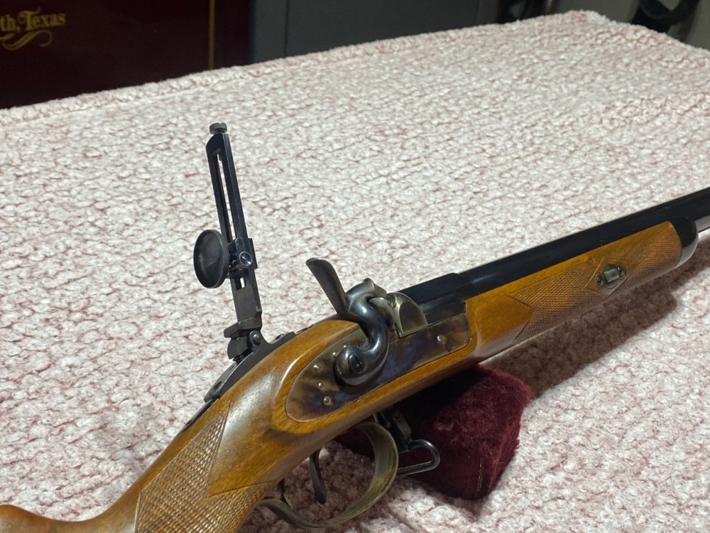 Pedersoli GIbbs rifle. 45. Target rifle (never fired) - Black Powder ...