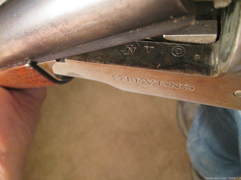 Stevens model 5100 20-Gauge Double Barrel SXS Shotgun - Side By Side ...