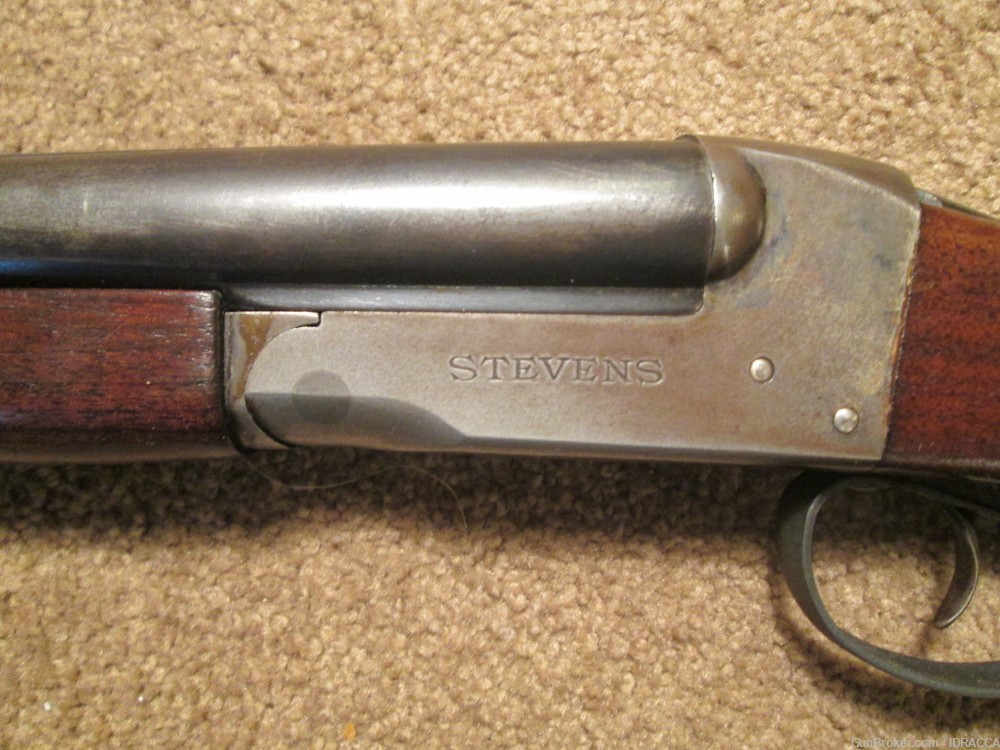 Stevens model 5100 20-Gauge Double Barrel SXS Shotgun - Side By Side ...