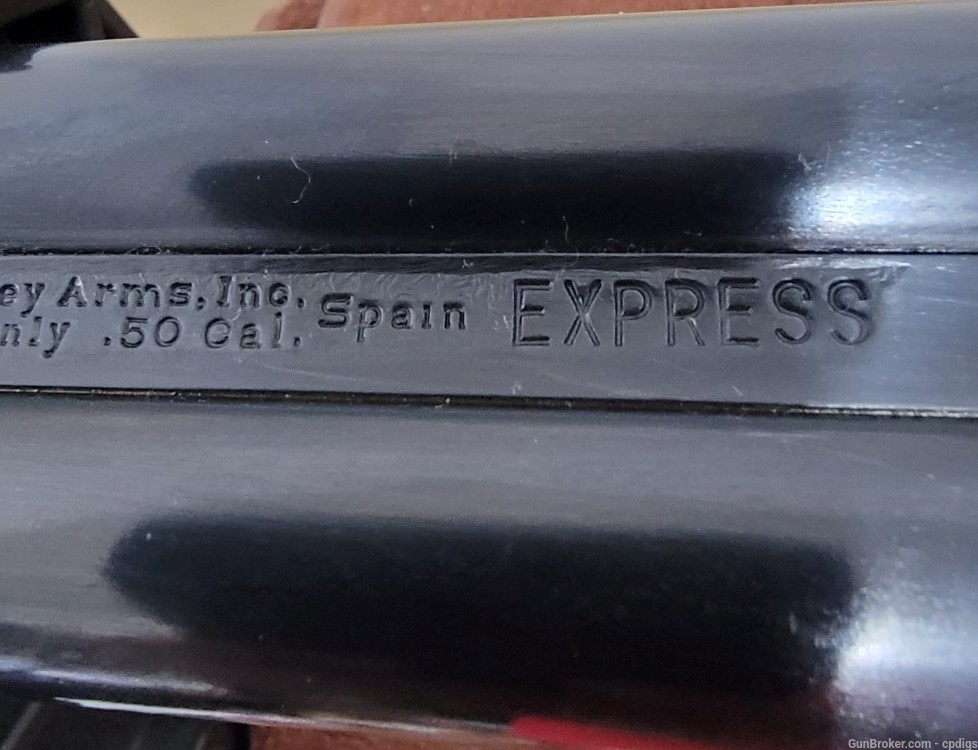 CVA Express Double Barrel Muzzleloader..50 Caliber. Rare! - Black ...