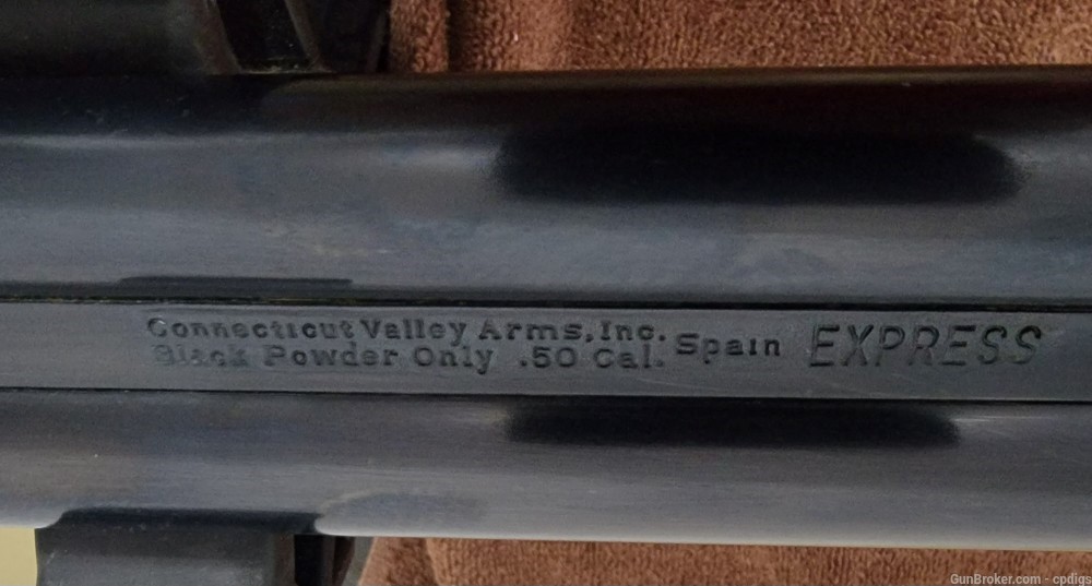 CVA Express Double Barrel Muzzleloader..50 Caliber. Rare! - Black ...