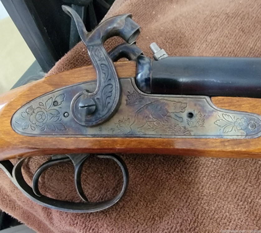 CVA Express Double Barrel Muzzleloader..50 Caliber. Rare! - Black ...