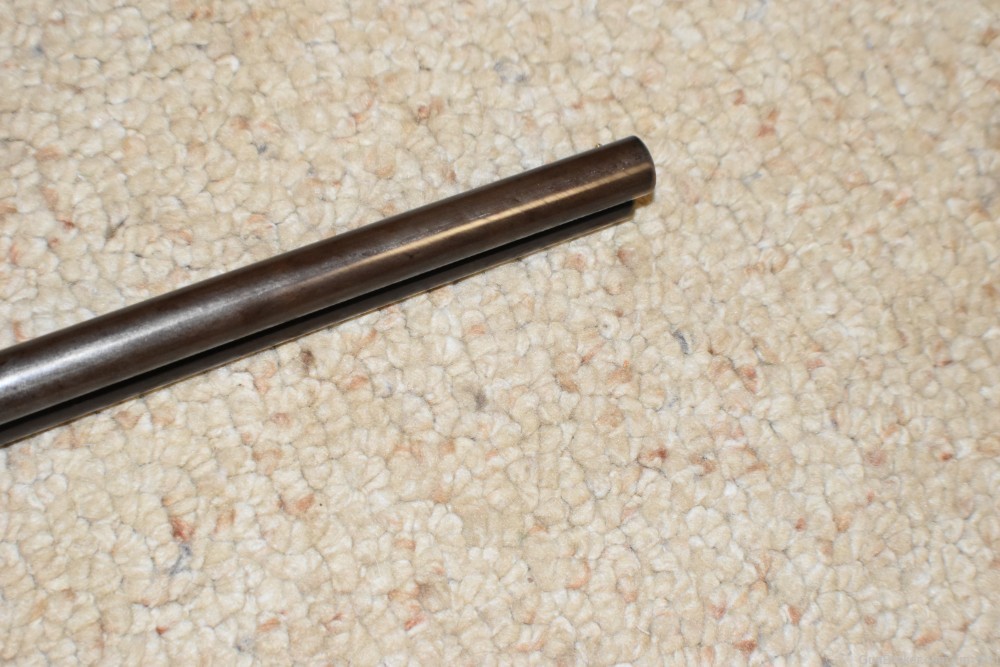 ANTIQUE DUMOULIN "THE INTERCHANGABLE" 12 GA SAWED OFF 20" STEEL BBLS ...