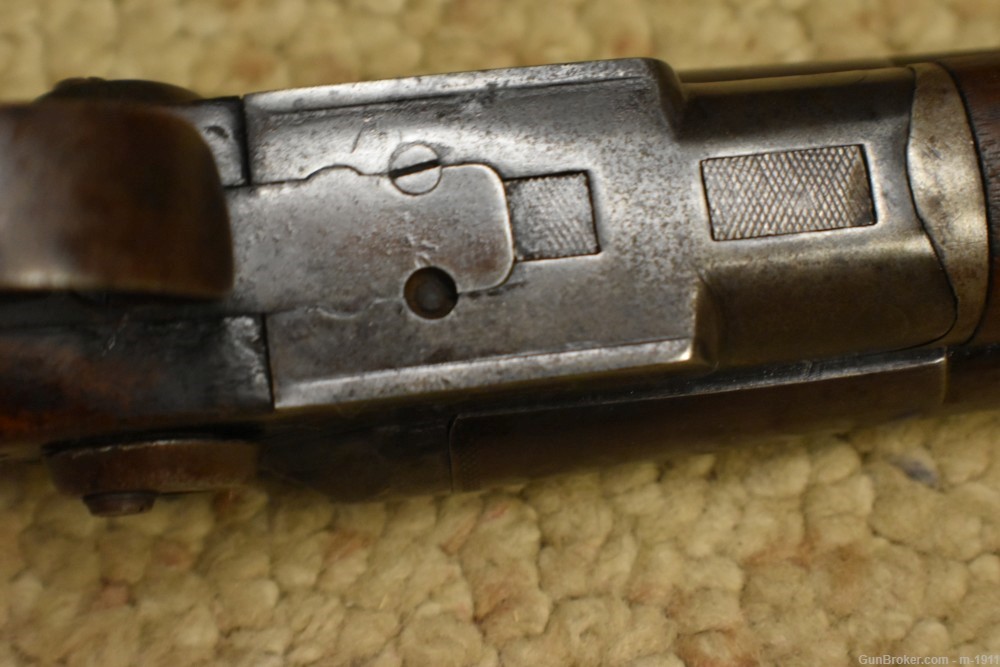 ANTIQUE DUMOULIN "THE INTERCHANGABLE" 12 GA SAWED OFF 20" STEEL BBLS ...