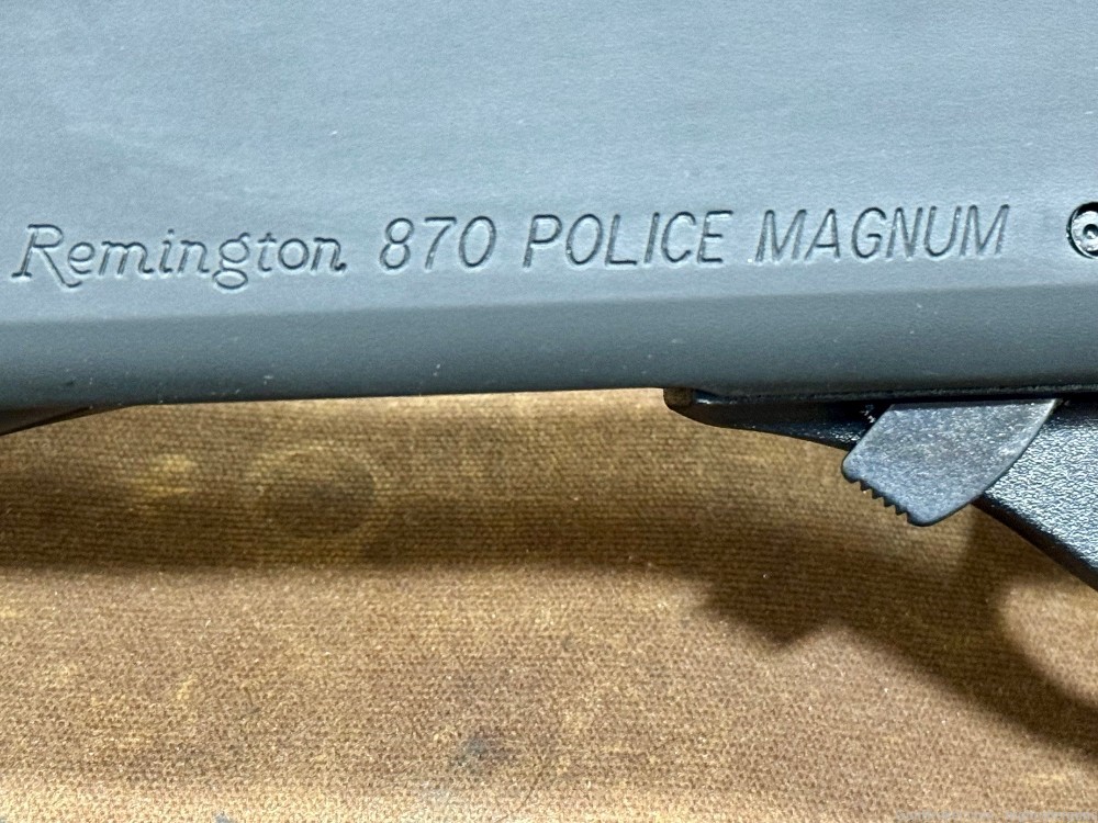 NEW REMINGTON 870 P POLICE MAGNUM PUMP SHOTGUN 12 GAUGE 7RD BLACK ...