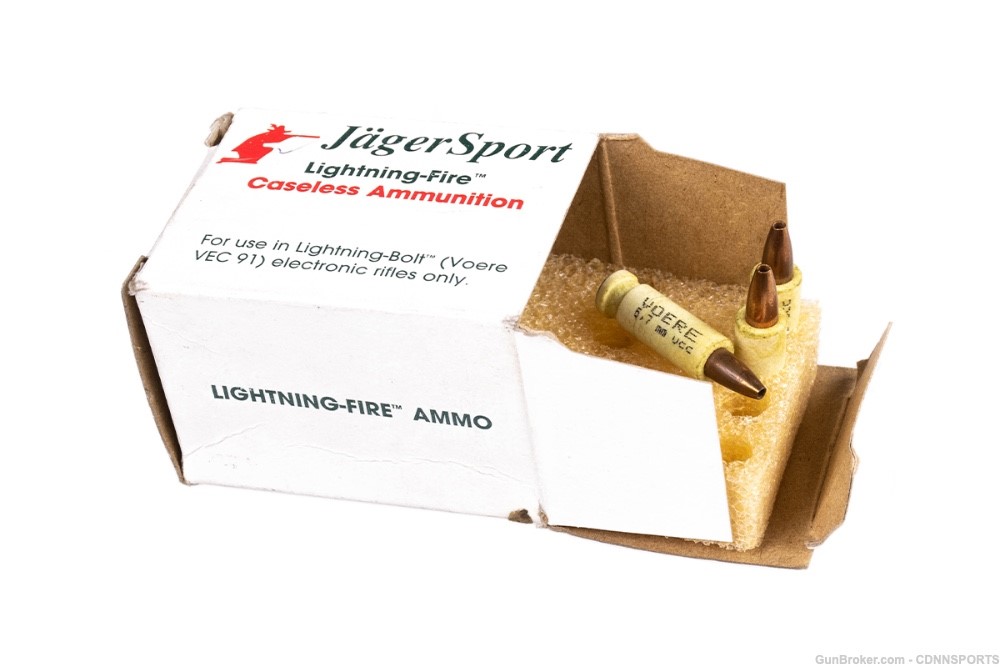 Austrian VOERE VEC 91 Caseless 5.7 UCC Bolt Rifle Developed with HK G11 ...