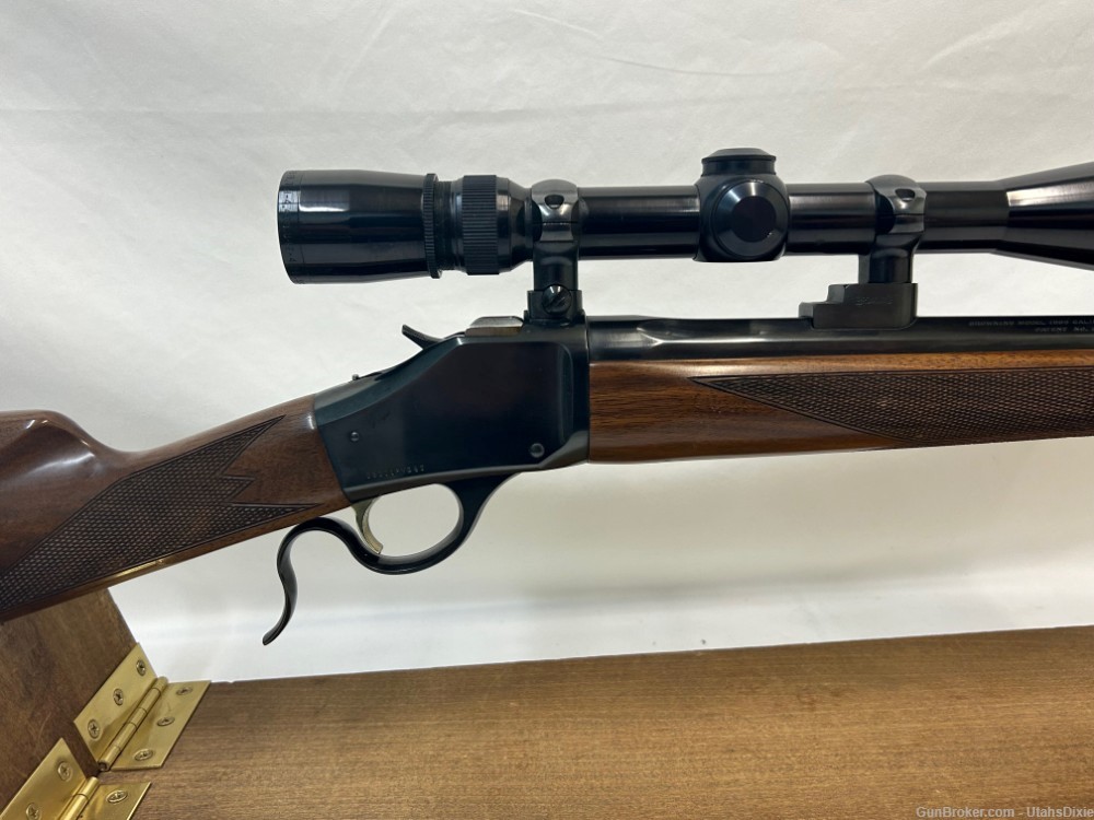 RARE 1885 Browning High Wall 22-250 Rem W/ Leupold Vari-X-III Penny ...
