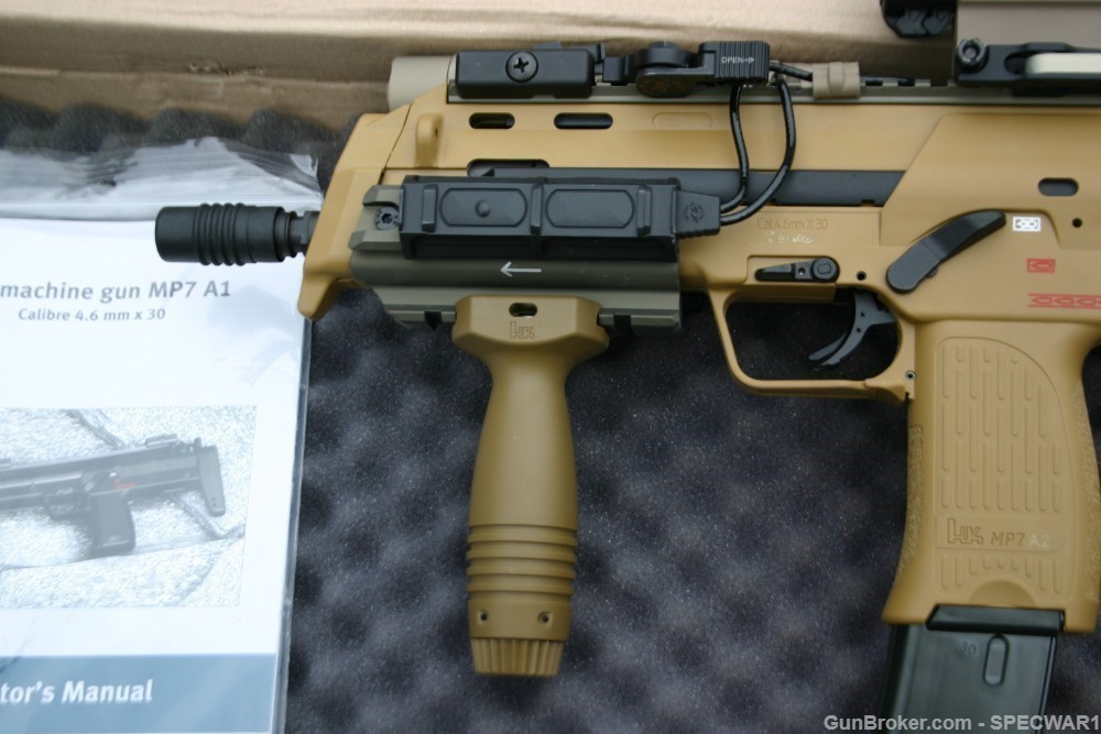 H&K MP7A2 WEAPON SYSTEM - Machine Guns at GunBroker.com : 1030340687