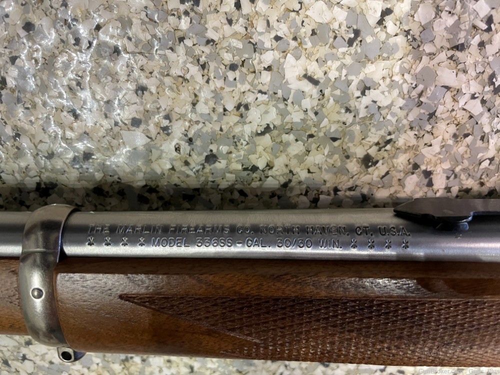 Marlin 336SS 30-30 JM Stamp with original manual Manufactured 2003 ...