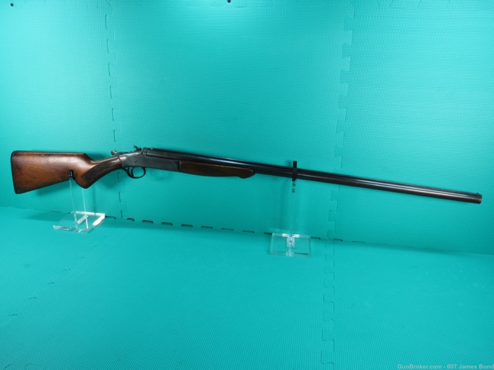 Iver Johnson Matted Rib Single Shot Shotgun 12 Gauge Breakdown Older ...