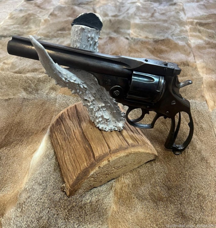 .44 WINCHESTER CARTRIDGE Antique BELGIAN .44-40 WCF REVOLVER Wild West ...