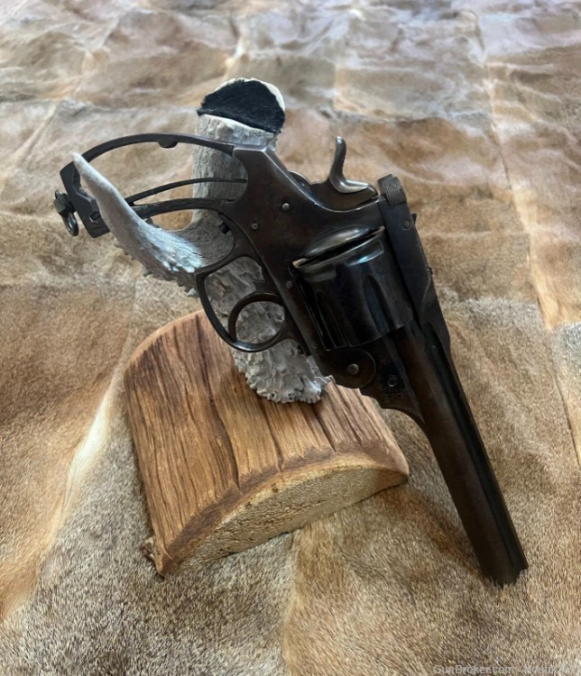 .44 WINCHESTER CARTRIDGE Antique BELGIAN .44-40 WCF REVOLVER Wild West ...