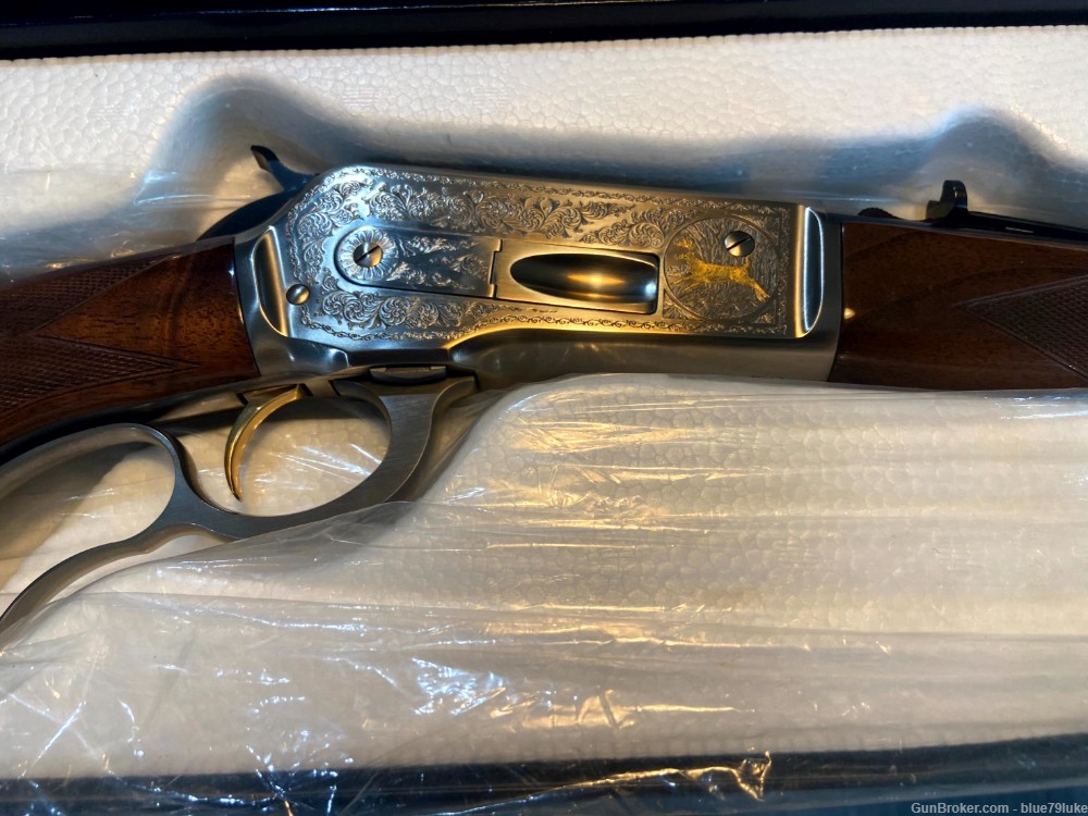 1988 BROWNING model 71 348 winchester HI GRADE NIB no reserve 1 of 3000 24" - Lever Action ...