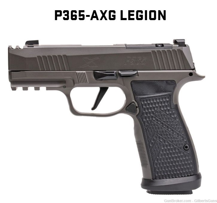 Sig 365 AXG Legion 9mm Pistol W/ 3-17 Mags 365AXGCA-9-LEGION - Semi ...