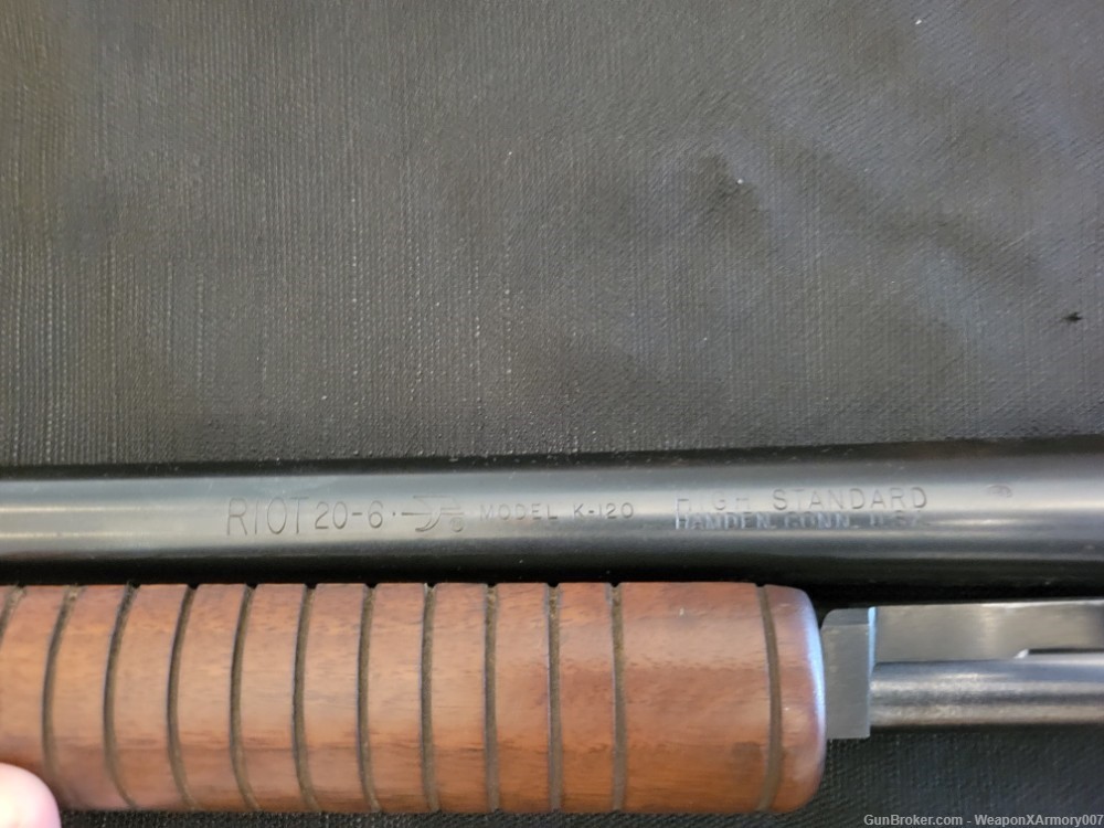 High Standard K120 - Riot Shotgun - 12 Gauge - Pump Action Shotguns at ...